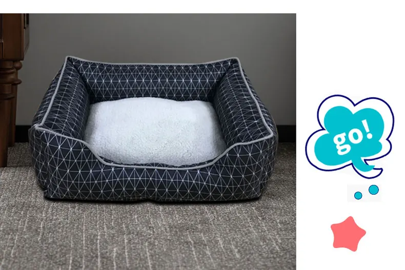Luxury Ultra Removable Washable Round Donut High Bolster Calming Square ...