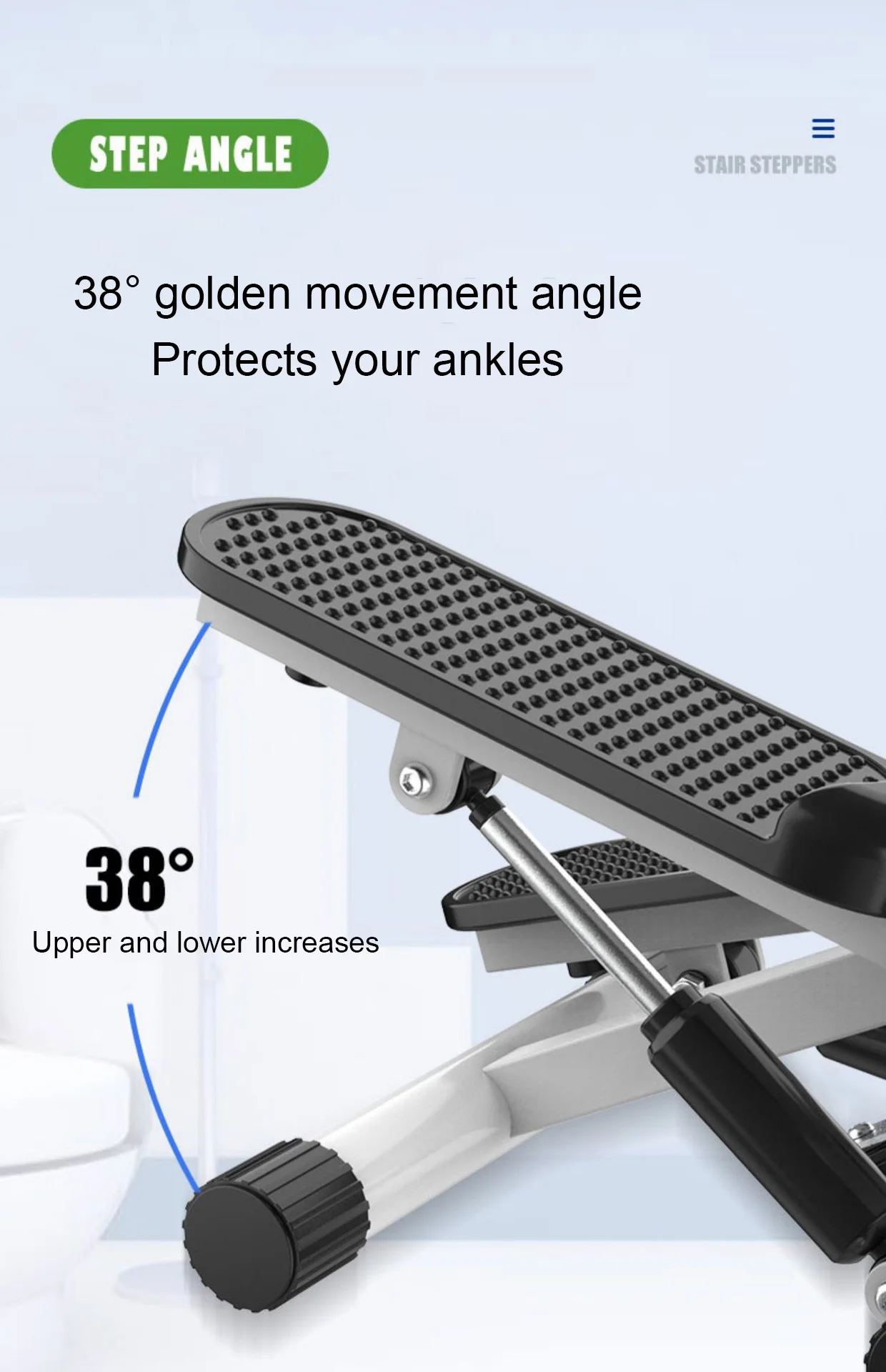 Stepper Exercise for Weight Loss - Home Fitness Equipment