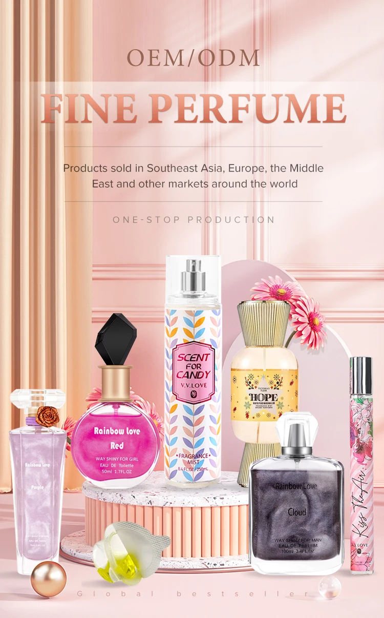 Long Lasting Sweet Floral Fragrance Perfumes For Ladies Women's - Buy ...