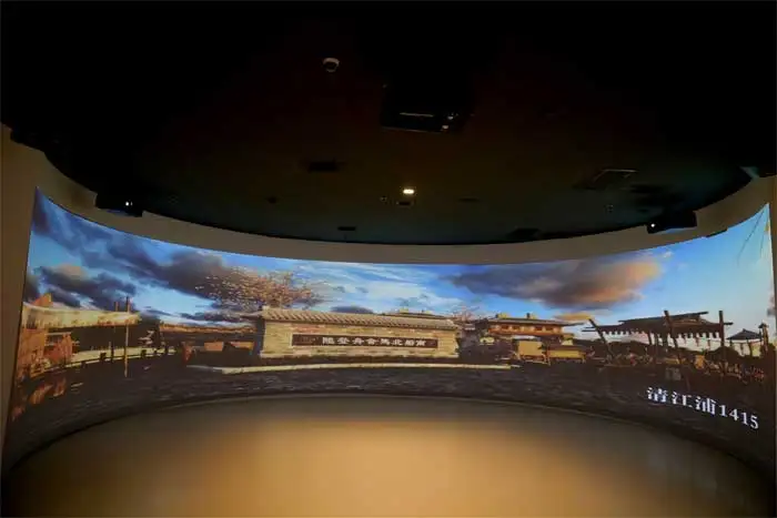 Aluminum Frame Fixed Arc Projection Screen - 180/360 Degree