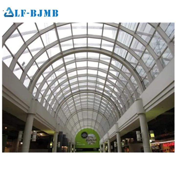 LF Steel Structure Dome Design Building Space Frame Dome Glass Hall ...