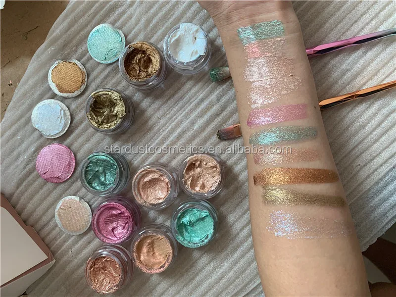 New Coming 10 Color Jelly Eye Shadow Gel Cream Brightening High-light ...