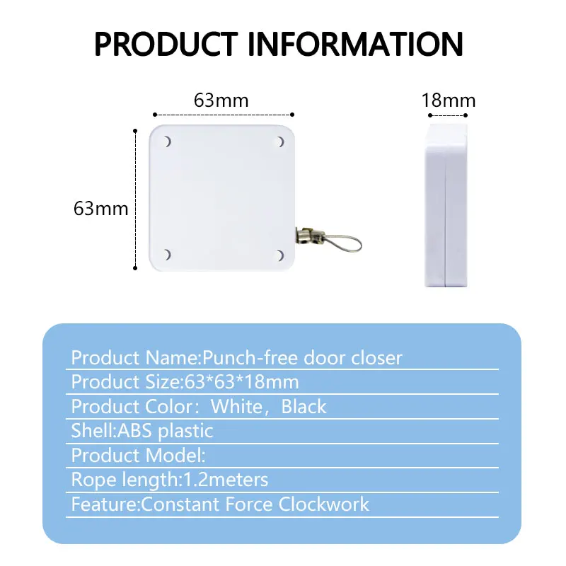 Anti-theft Multifunctional Pulldoor Door Catches & Closers