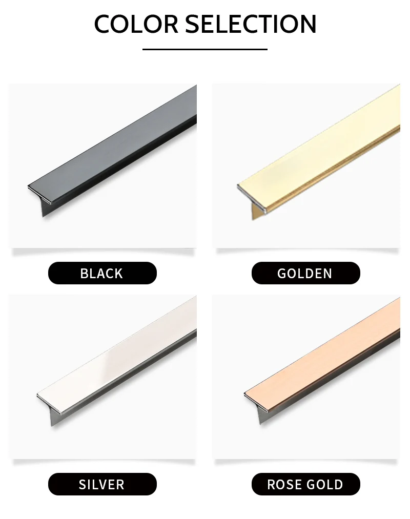 SUS 304 T U L-Shape Stainless Steel Moulding Trim Strip PVD Color Line ...