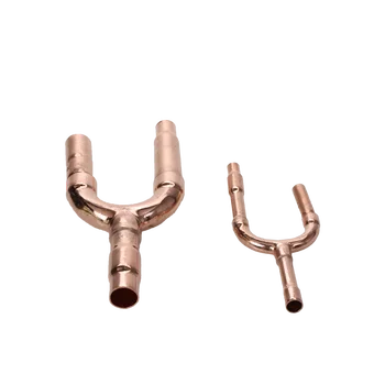 Air Conditioner Spare Parts Refnet Joint Or Y Branch Joint Copper Pipe For Vrv Refnet Joint For ...