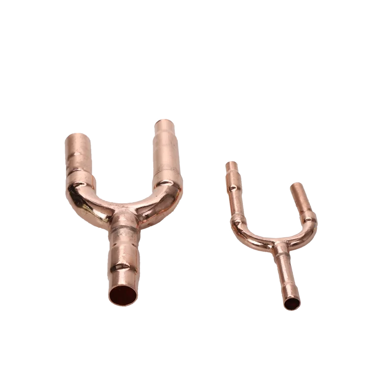 Air Conditioner Spare Parts Refnet Joint or Y Branch Joint Copper Pipe ...
