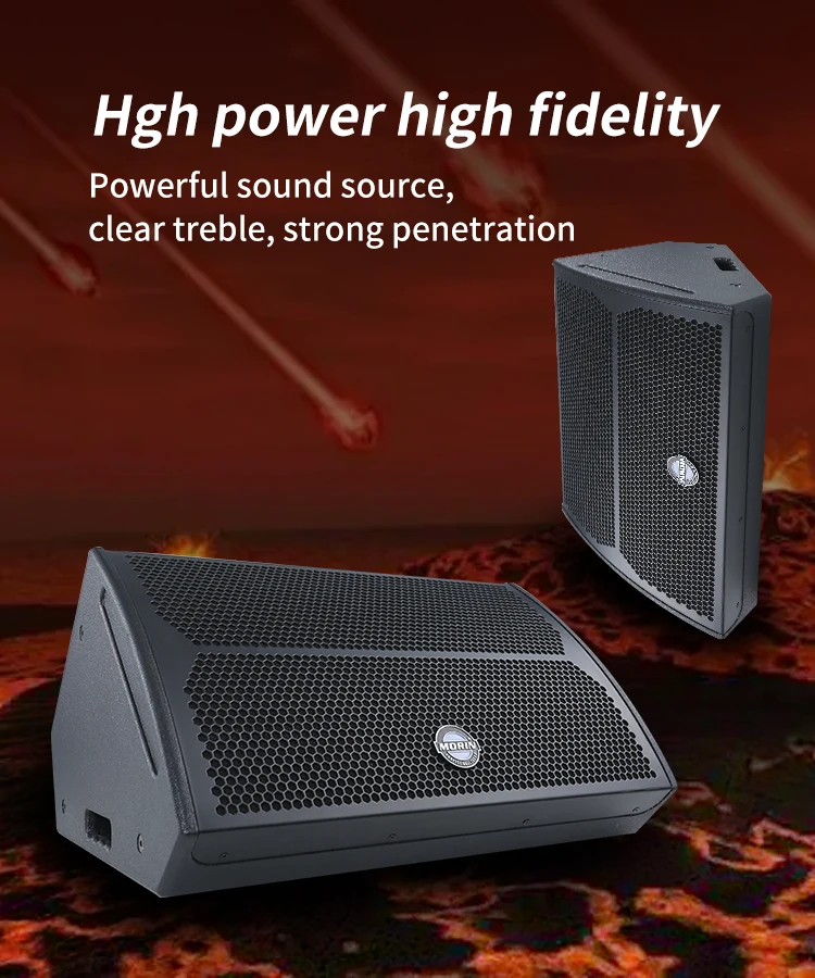 Pa System Professional Full Range Powered Active Speakers 15 Inch Stage ...