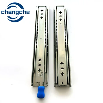 53mm Side Heavy Duty Drawer Slide Rail Load Capacity Telescopic Channel ...
