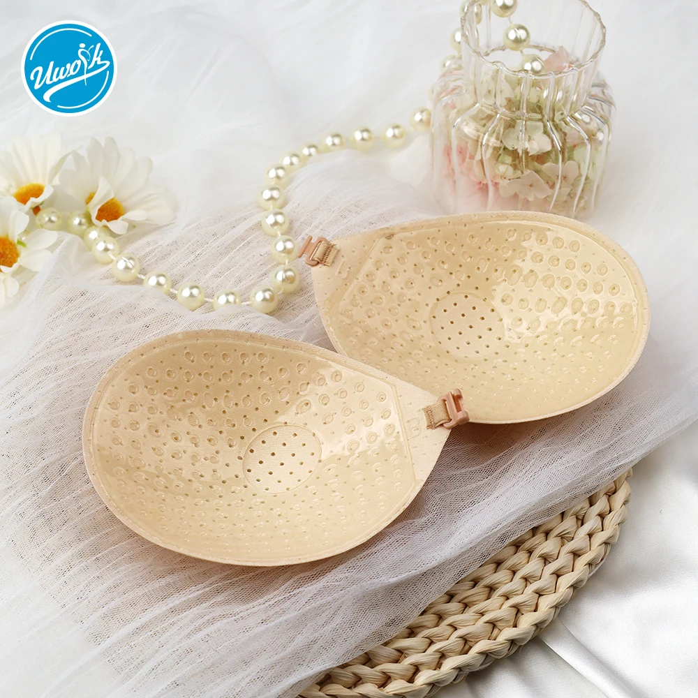 Push Up Strapless Self Adhesive Backless Women Sexy Adhesive Invisible ...