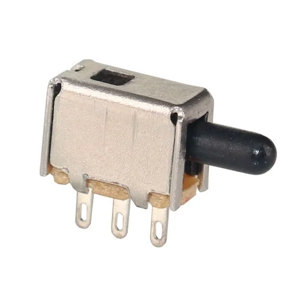 Ps-12d01 Right Angle 1p2t Push Button Switch Solder Terminals Spdt Through Hole Switch With 1no ...
