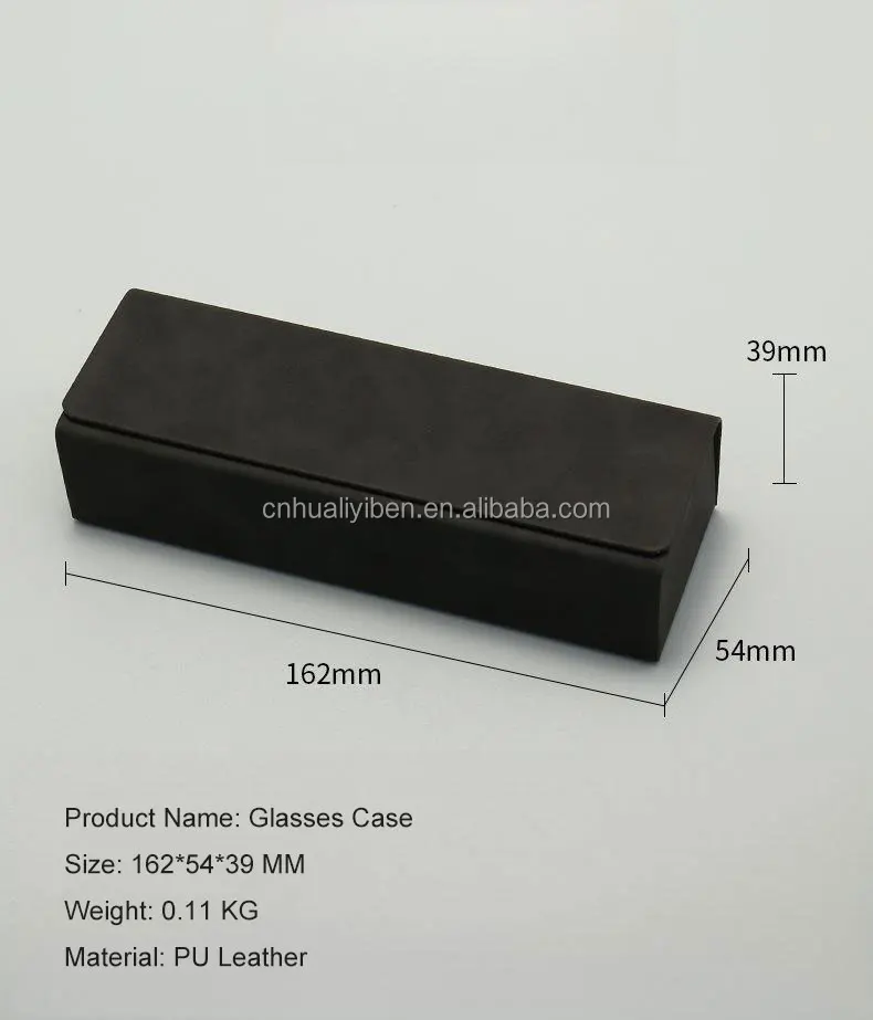 Custom Logo Rectangle Sunglasses Case - Portable & Waterproof Pu ...