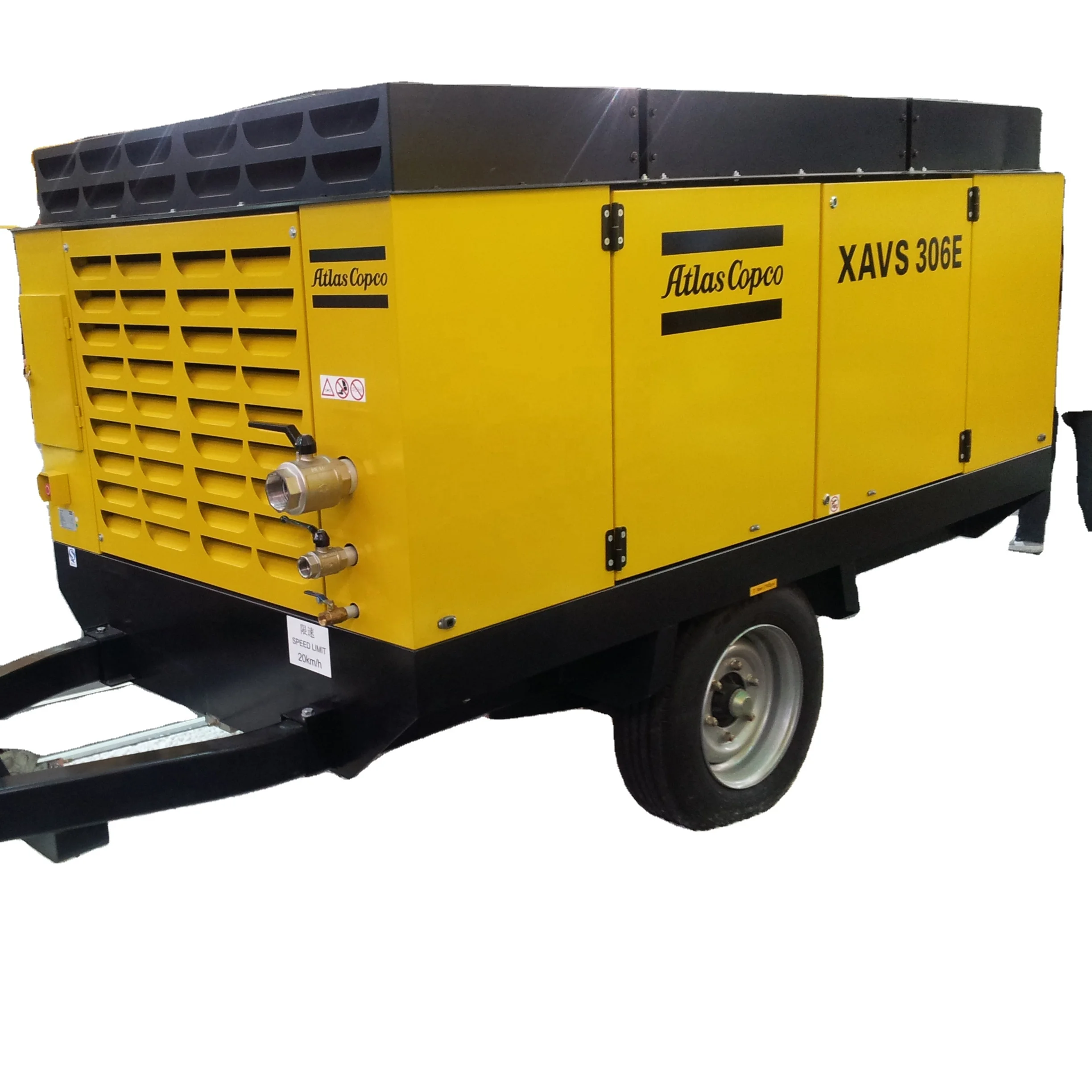 Atlas Copco Xaxs600 Diesel Engine Portable Screw Air Compressors For ...