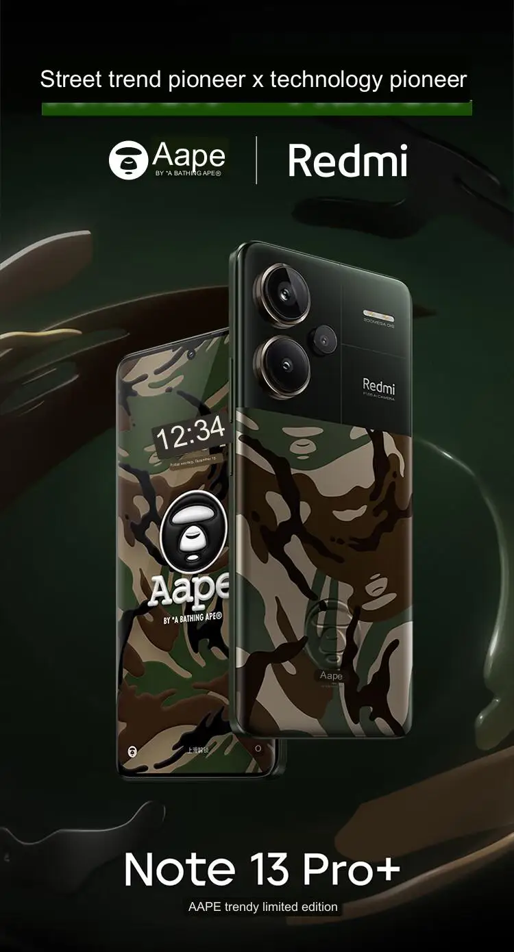 Redmi Note13Pro+ 200MP 1.5K Screen IP68 Dustproof and Waterproof 120W ...