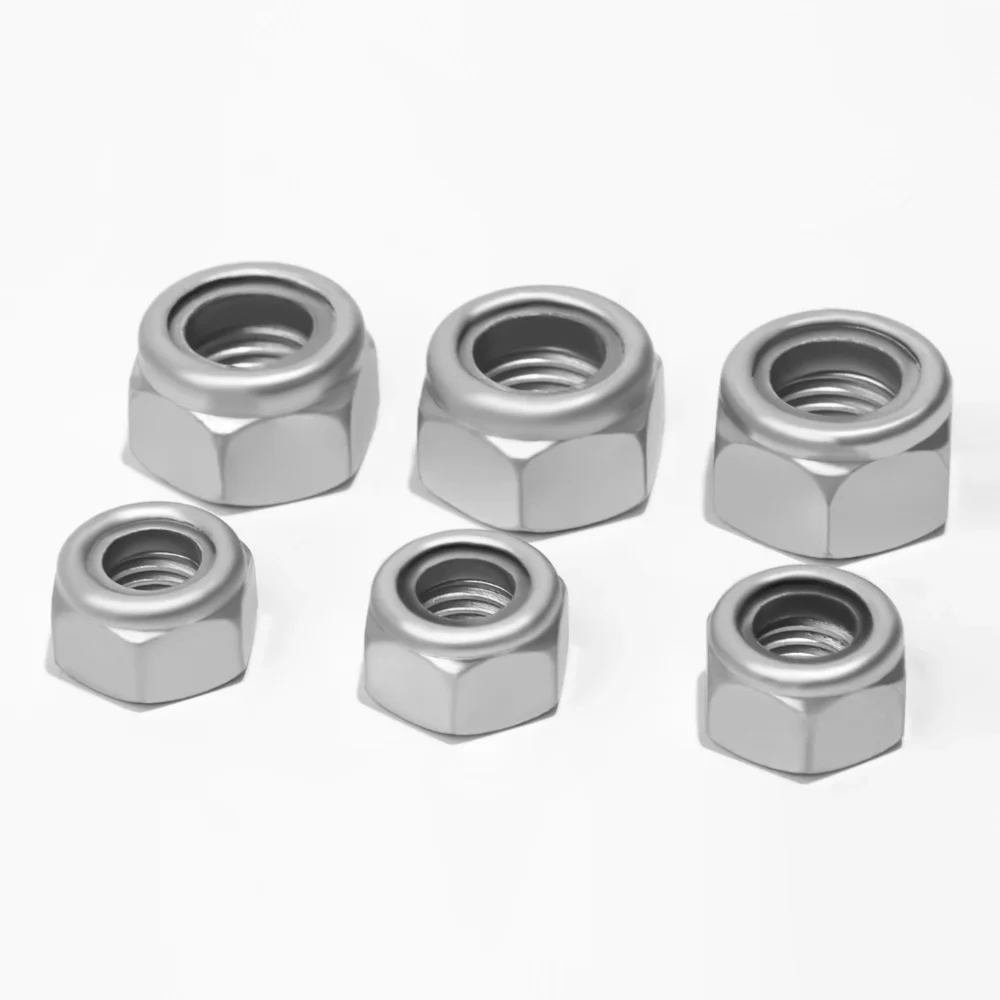 M8 M10 M12 M14 M16 M18 M20 M22 M27 DIN985 Carbon Steel Anti-Loose ...