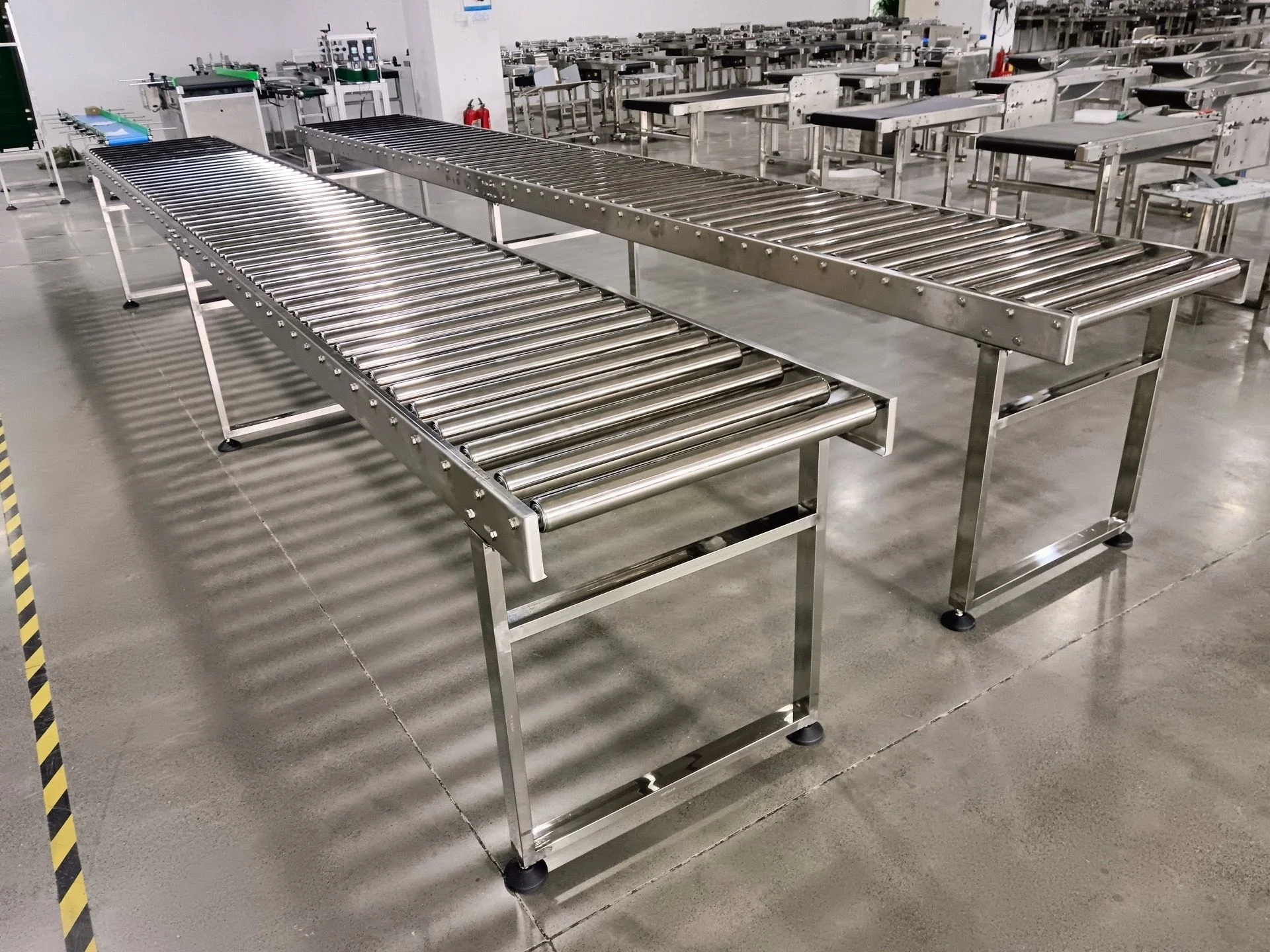 Customized Roller Conveyor Powered and Unpowered Stainless Steel ...