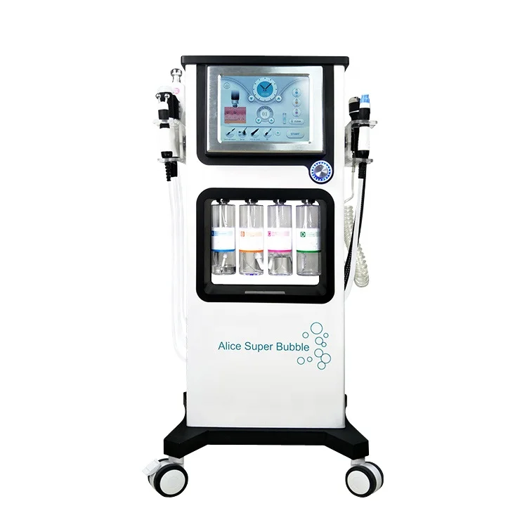 Vertical Alice Super Bubble Oxygen Hydro Facial Machine Multifunctional ...