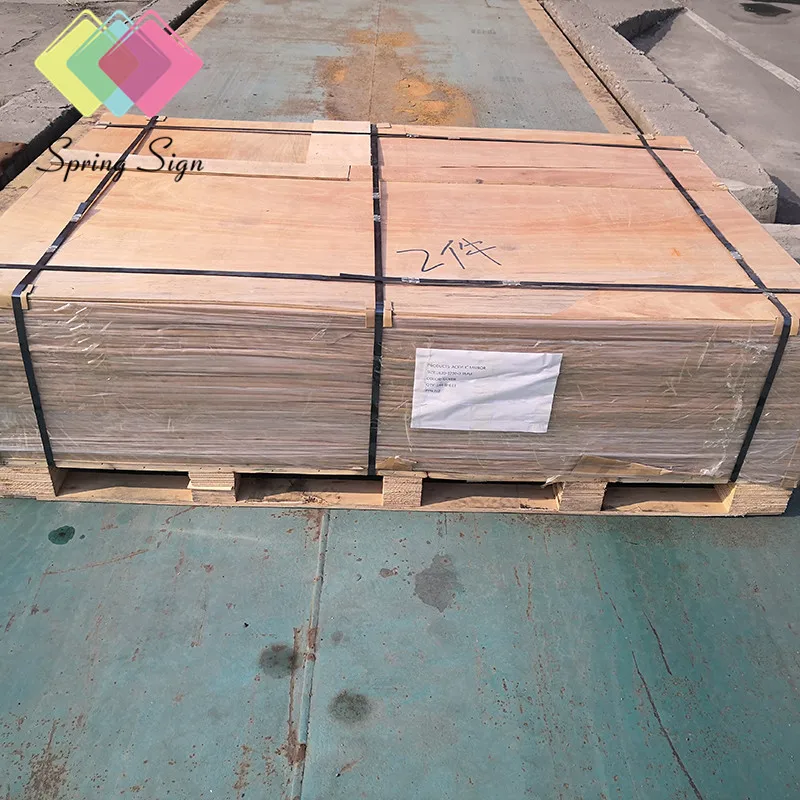 Spring Sign Double Side Two Way Golden Silver 4x8 Perspex Pmma Mirror ...