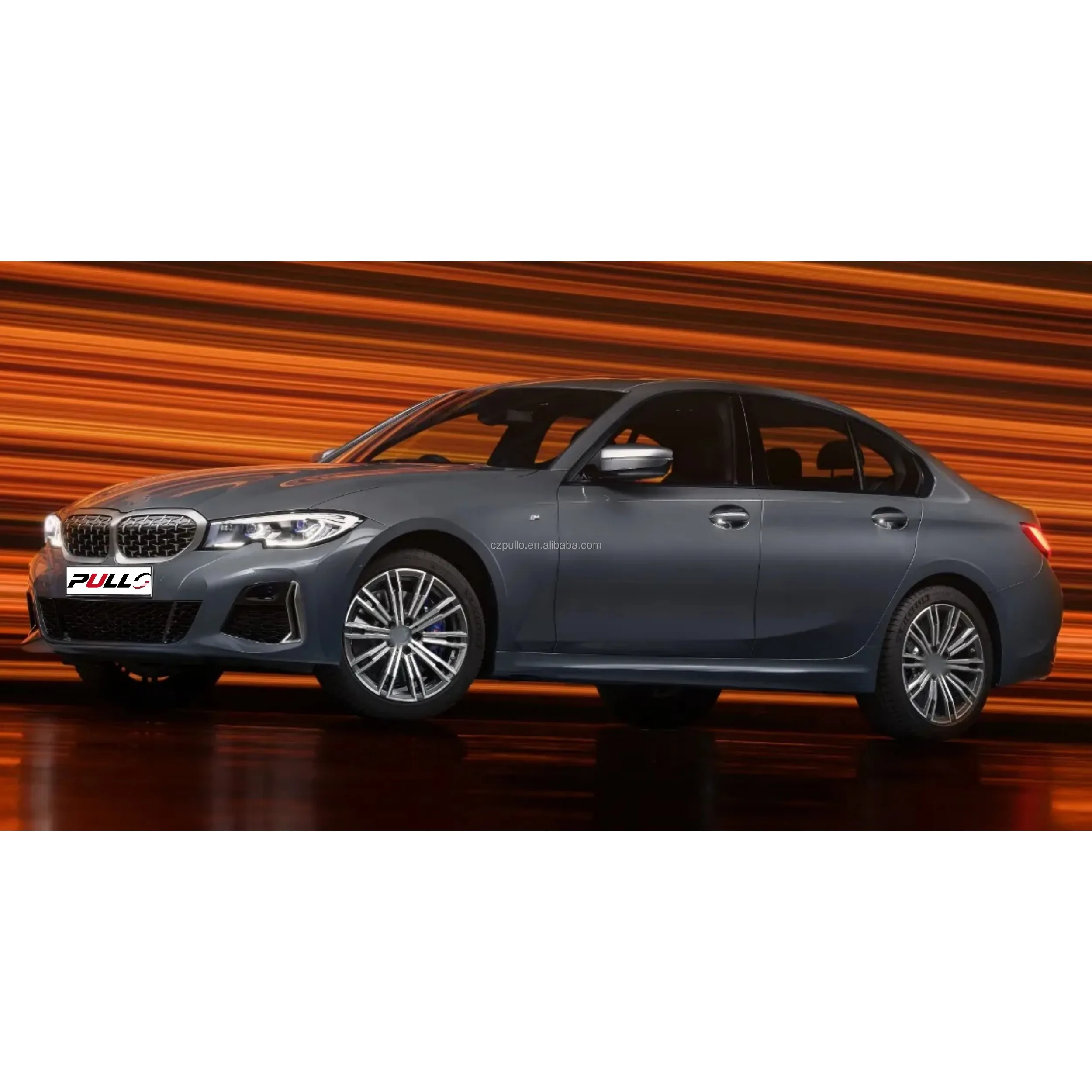 Front And Rear Bumper With Grille And Side Skirt For Bmw 3 Series G20 G28 2020-2022 Upgrade To ...