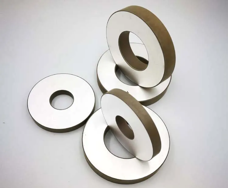 Customized Piezo (PZT8) Piezoelectric Sensor - PZT Ceramic Ring