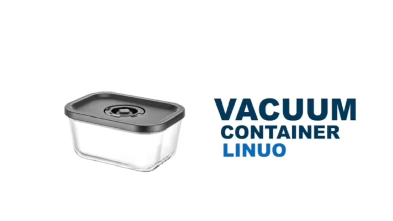 Linuo Microwave Oven Freezer Safe Kitchen Pantry Glass Vacuum Food ...