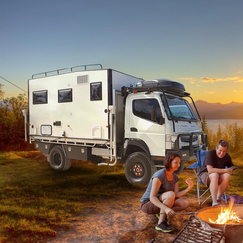 Offroad Demountable Flatbed Pickup Slide In Camper Truck Slide On ...