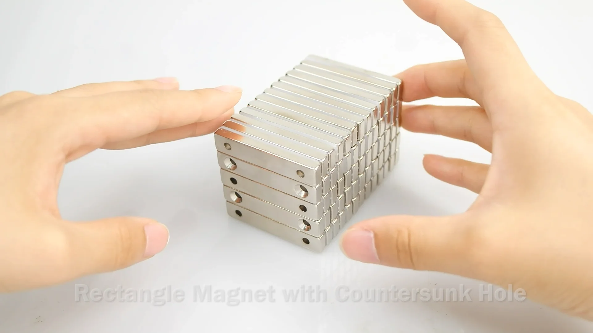 Professional Full Force Countersunk Nefeb Rectangular Magnets Strip ...