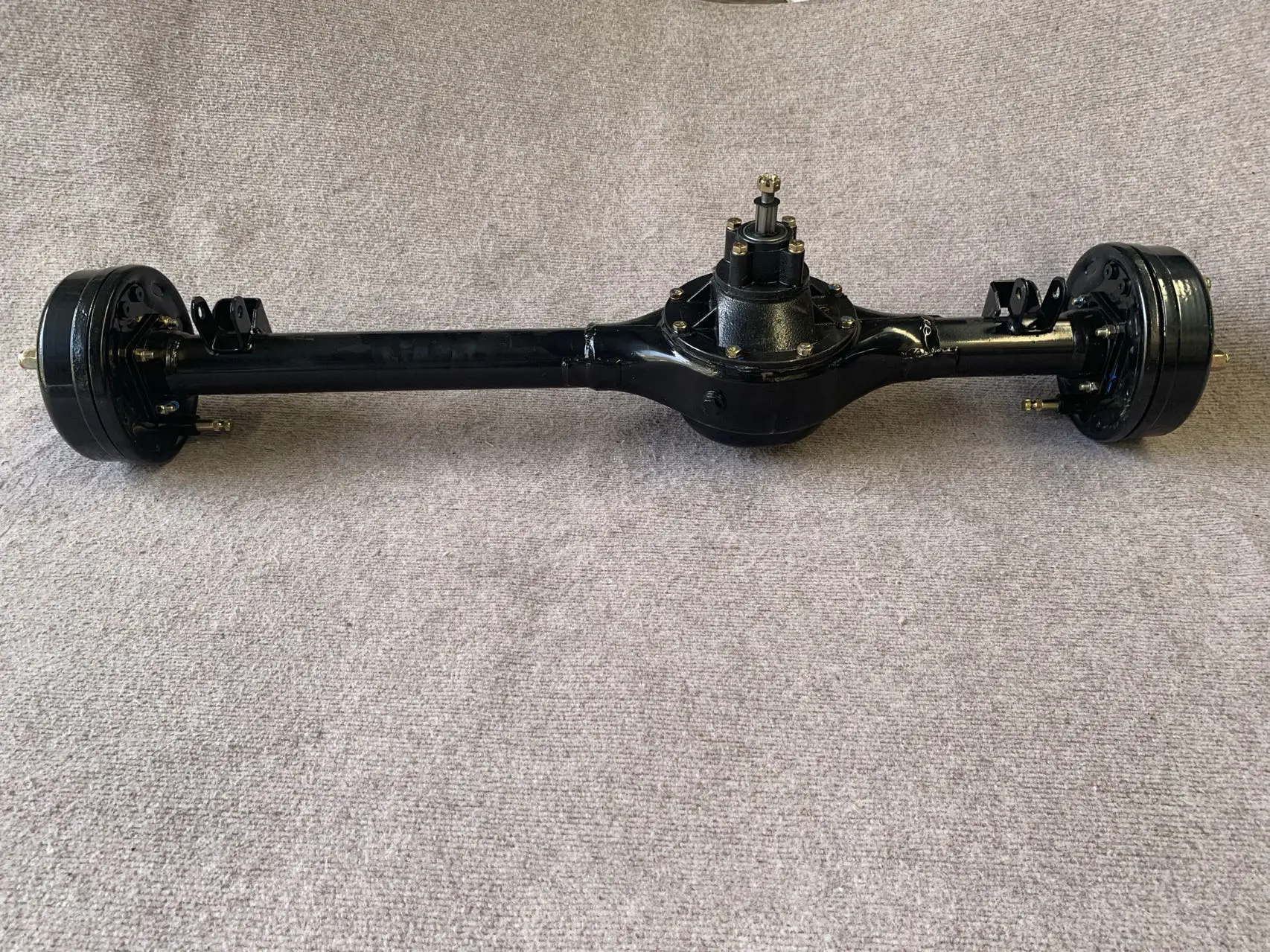 Semi Floating 4 Hole Microcar Mechanical Brake Rear Axle Tricycle ...