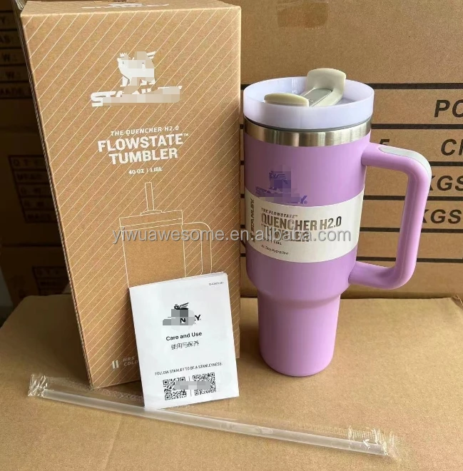 Annual Hot Sales Stanly Quencher H2.0 Flowstate Tumbler 40oz Citron ...