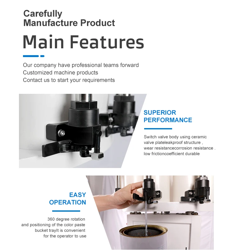 Efficient Paint Mixing with JINGYI Canisters & Stirring Machine