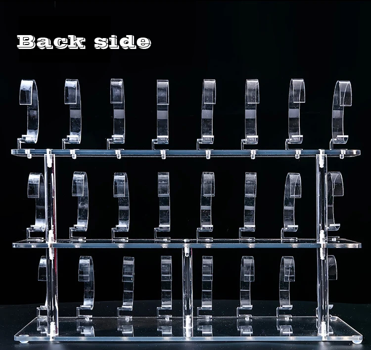 Clear Acrylic Watch Display Stand Customized Design Watch Display Rack ...
