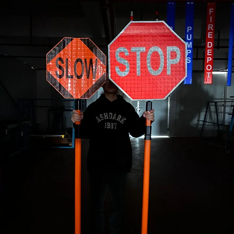 Alibaba.com: 24 Inch Reflective Folding Traffic Signs for Road Stops ...