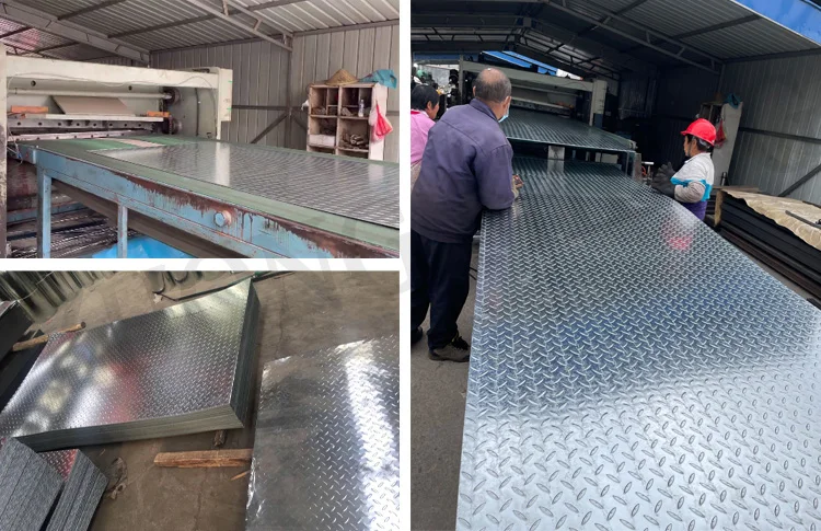 High-durability Galvanized Gi Checkered Plate - Perfect For Anti-slip ...