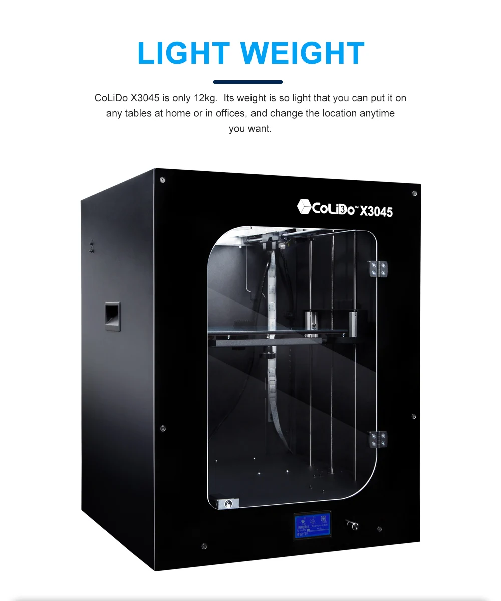 Colido X3045 Fdm Metal 3d Printer 300x300x450mm - Oem | Wholesale