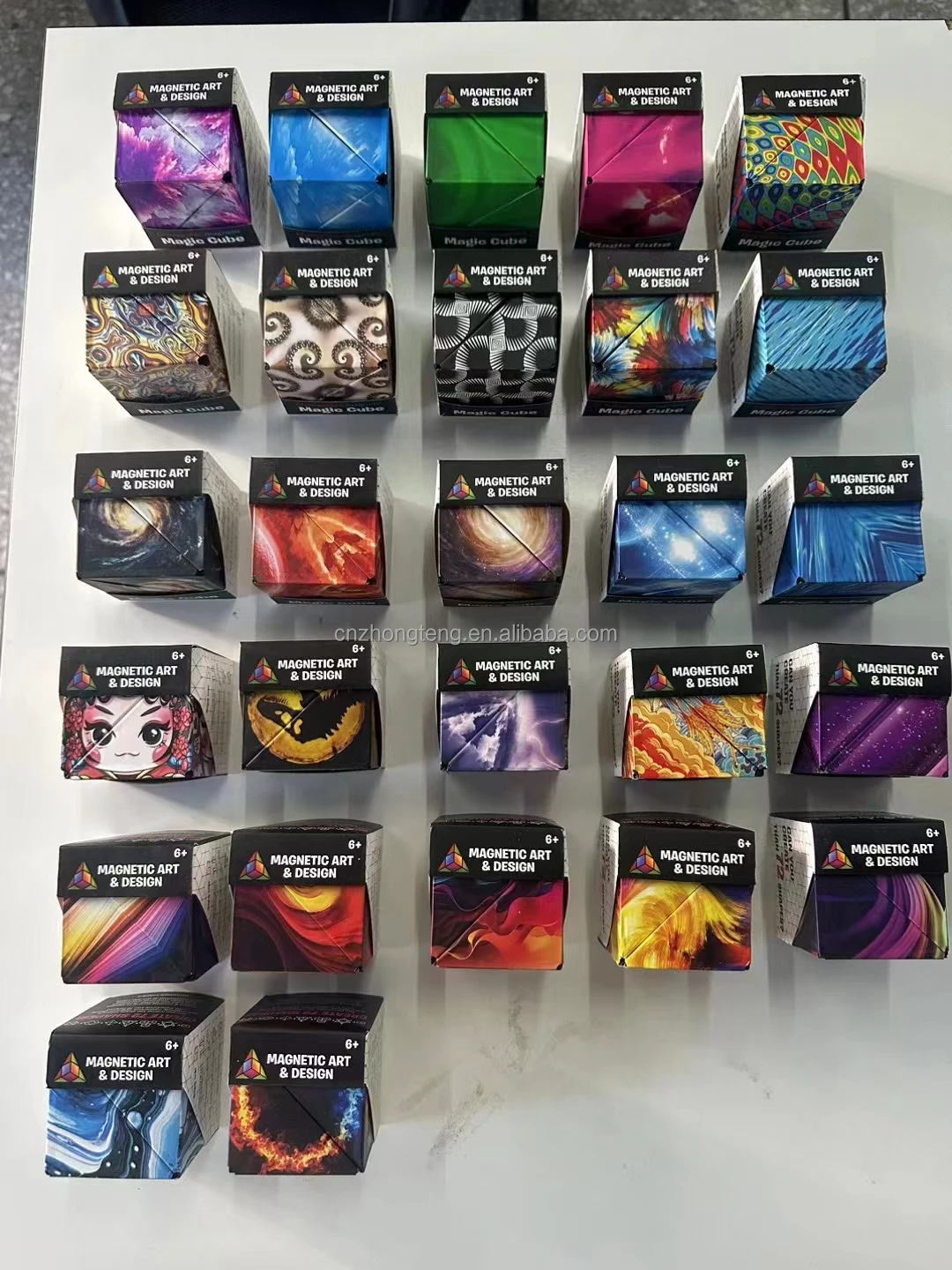 Thunder Lightning Design Fidget Toys Educational Space Geometry 3d ...