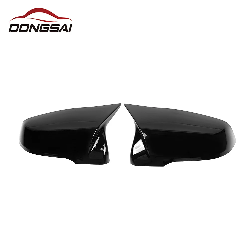 ABS Gloss Black Rear View Side Door M Look Wing Mirror Covers Caps for BMW F39 F48 F49 F52 G29 ...