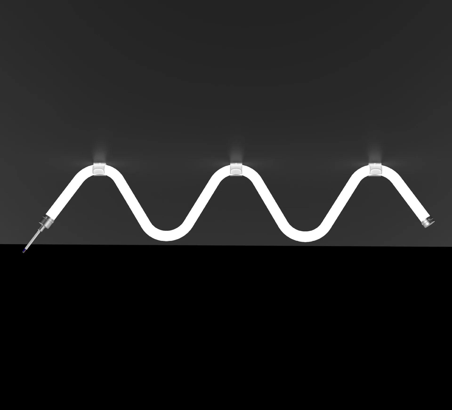 360 Degree 25mm Diameter Tubular Flexible Neon Ip67 Waterproof Led ...