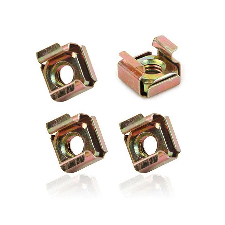 Galvanized Floating Clip Cage Nuts for Server Rack Mounting