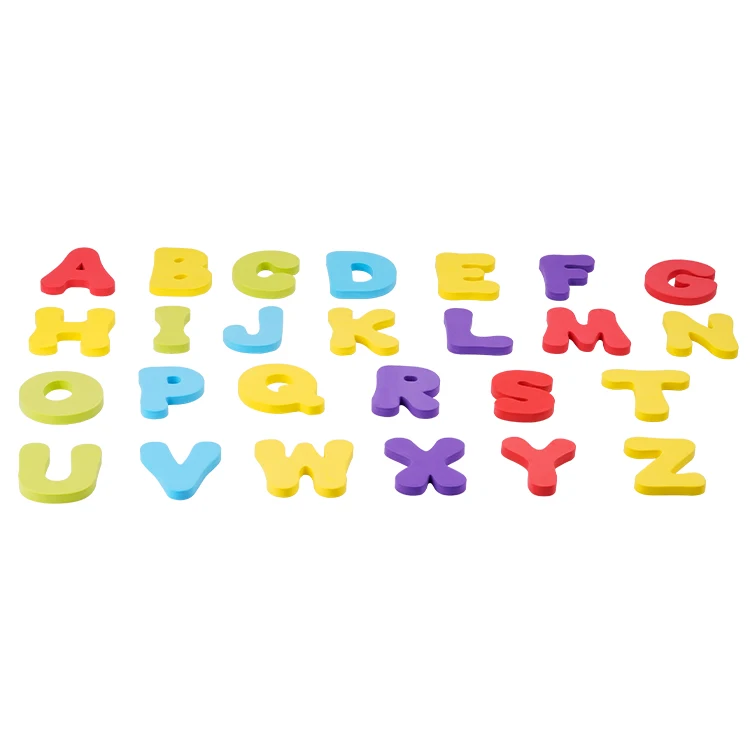 Bath Tub Alphabet Set - 36 Piece Eco EVA Numbers Toys