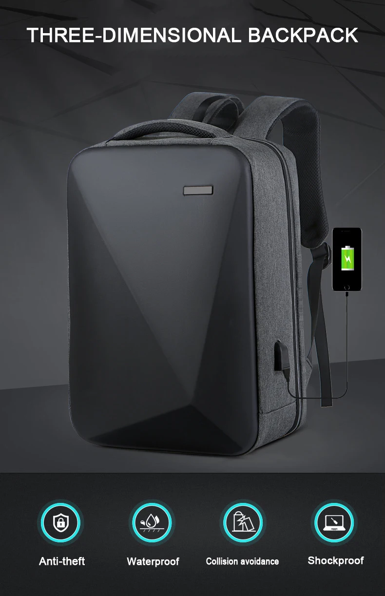 Waterproof Eva Anti-theft Usb Laptop Backpacks Laptop Bags Backpack Men ...