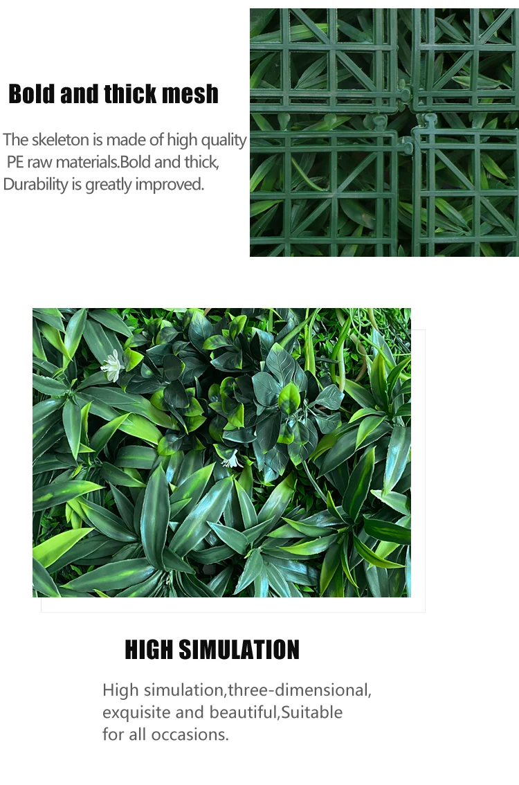 Artificial Wall Panel Plant Pasto Vertical Artificial Vertical Green ...