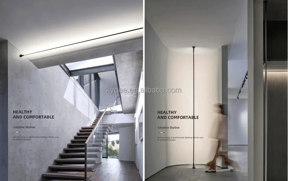 Kyqee New Arrival Modern Skyline Linear Light Accessories Creative 6m ...