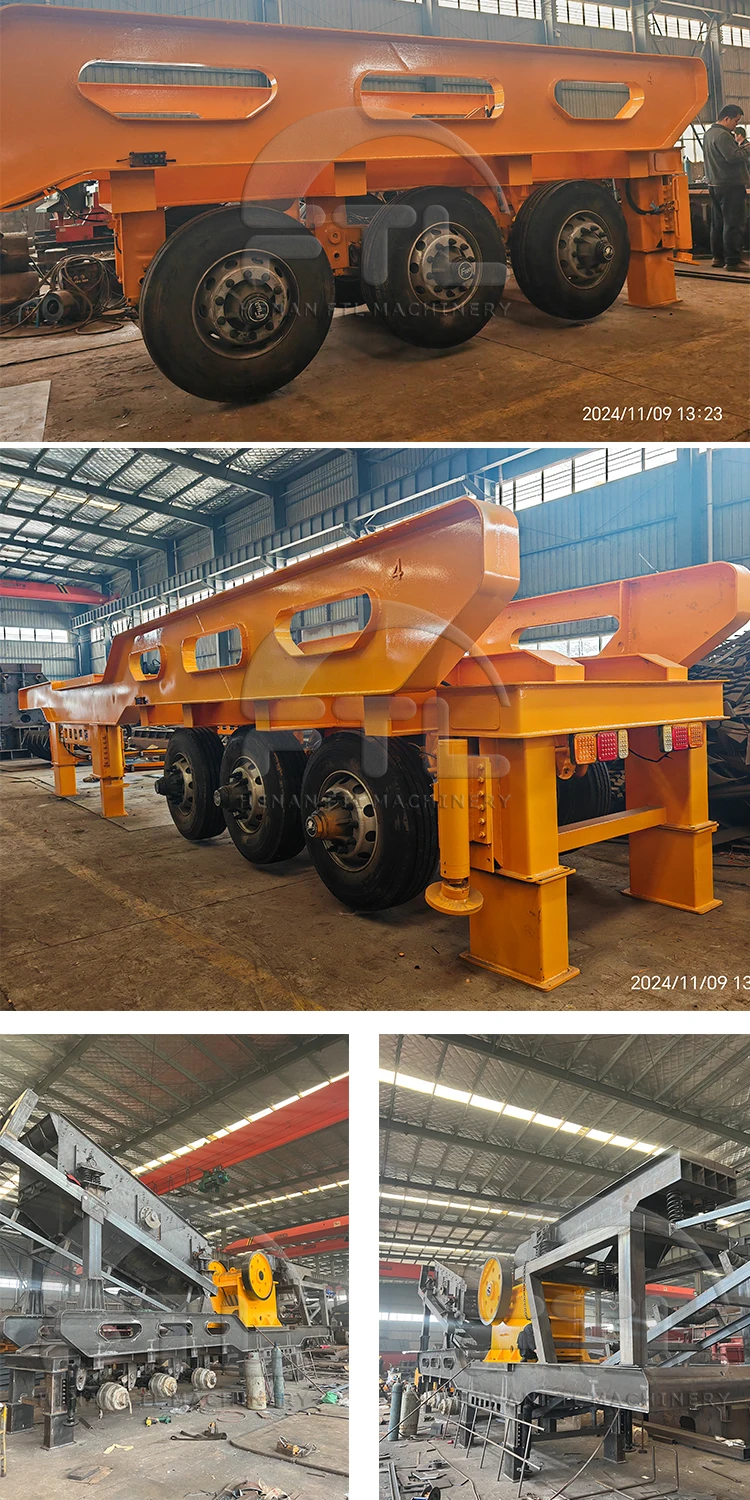 China Wheel Mobile Crushing Station with Impact Stone Crusher and ...