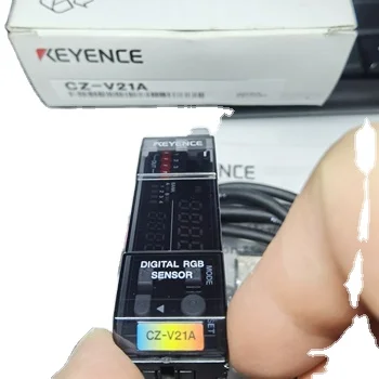 Keyence Amplifier Unit Main Unit Npn Cz-v21a For Rgb Digital Fiberoptic ...