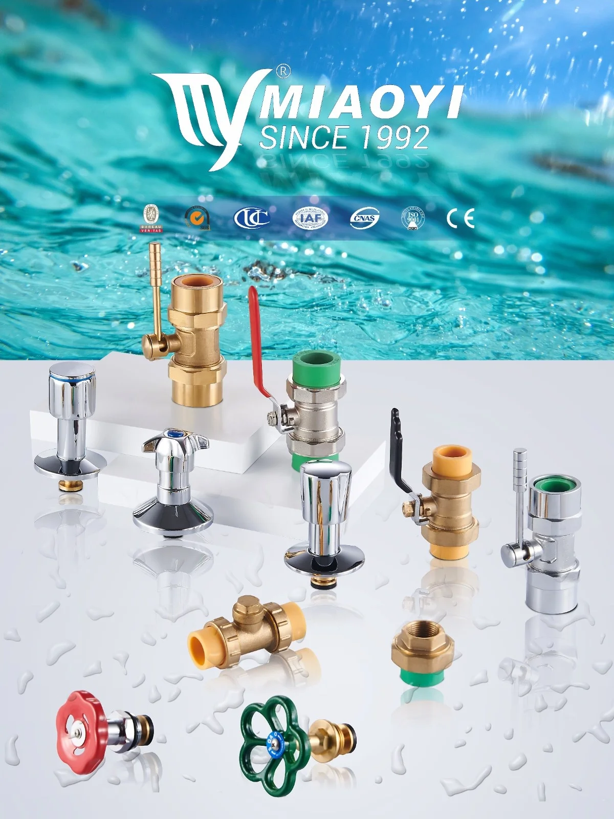 MIAOYI PPR Concealed Valve Green General Plumbing Use PPR Pipe Fittings ...