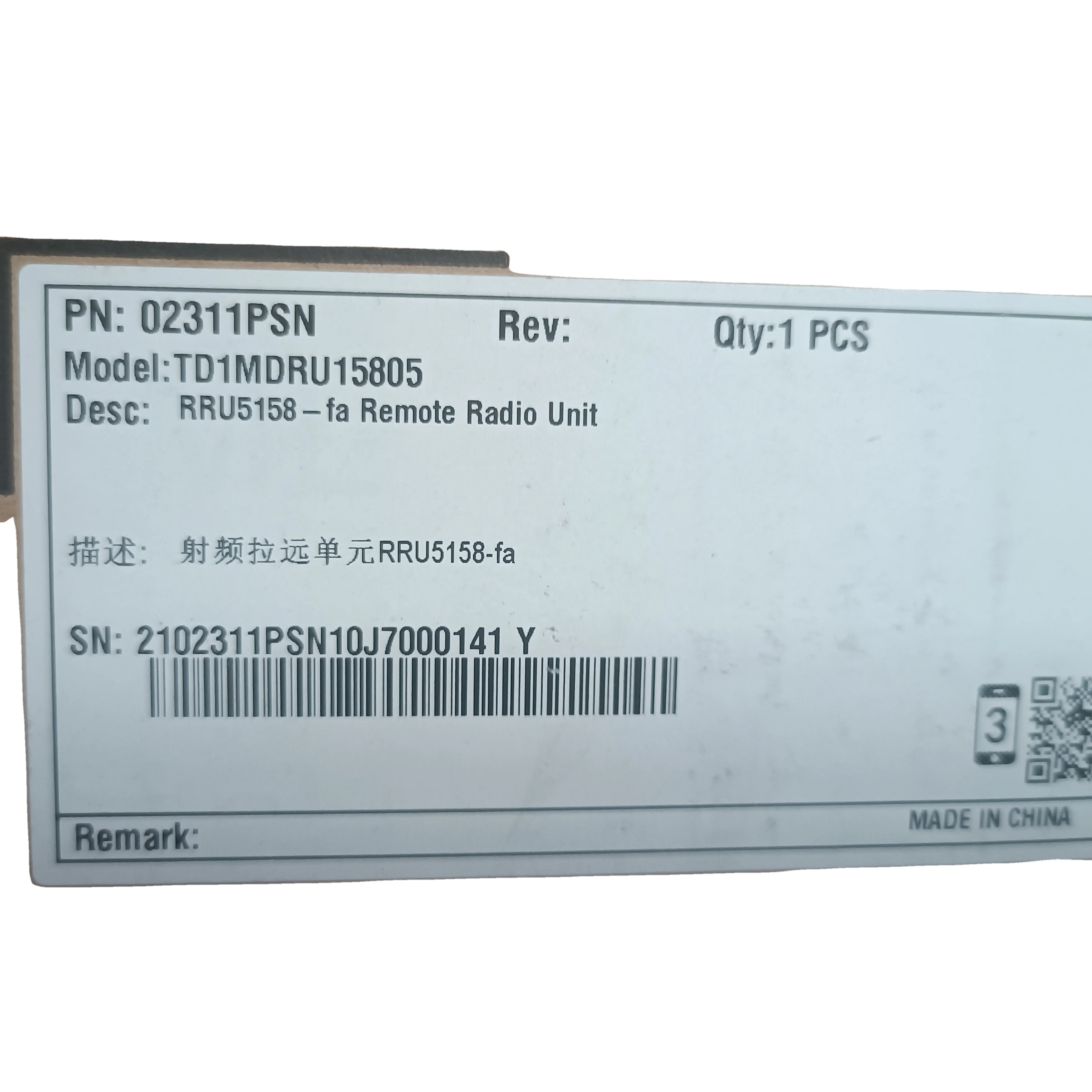 RRU rru5158-fa Remote Radio Unit Working in UMTS, LTE, SMR scenarios ...