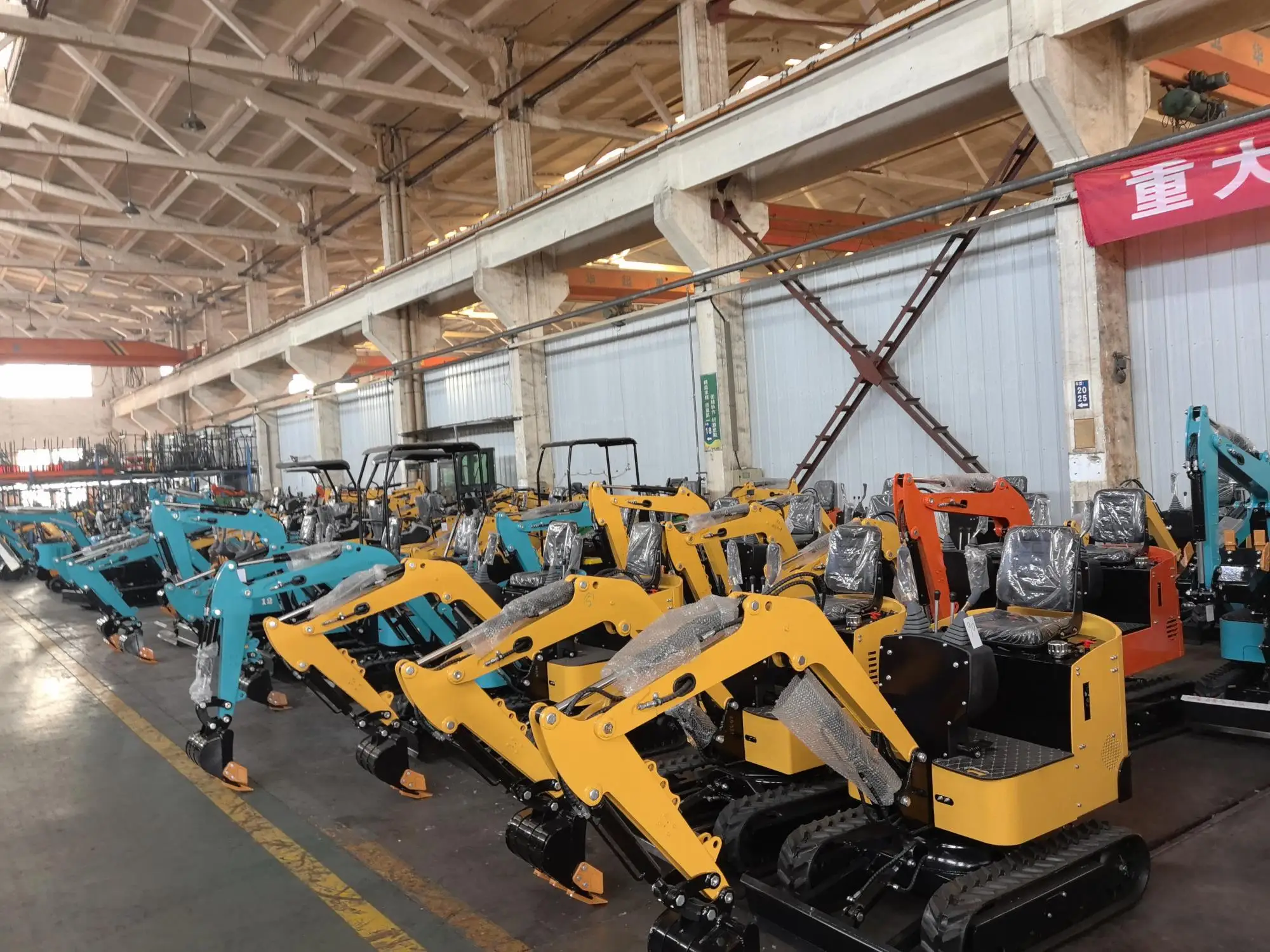 Mini Excavators - High Efficiency Diggers for Garden & Construction
