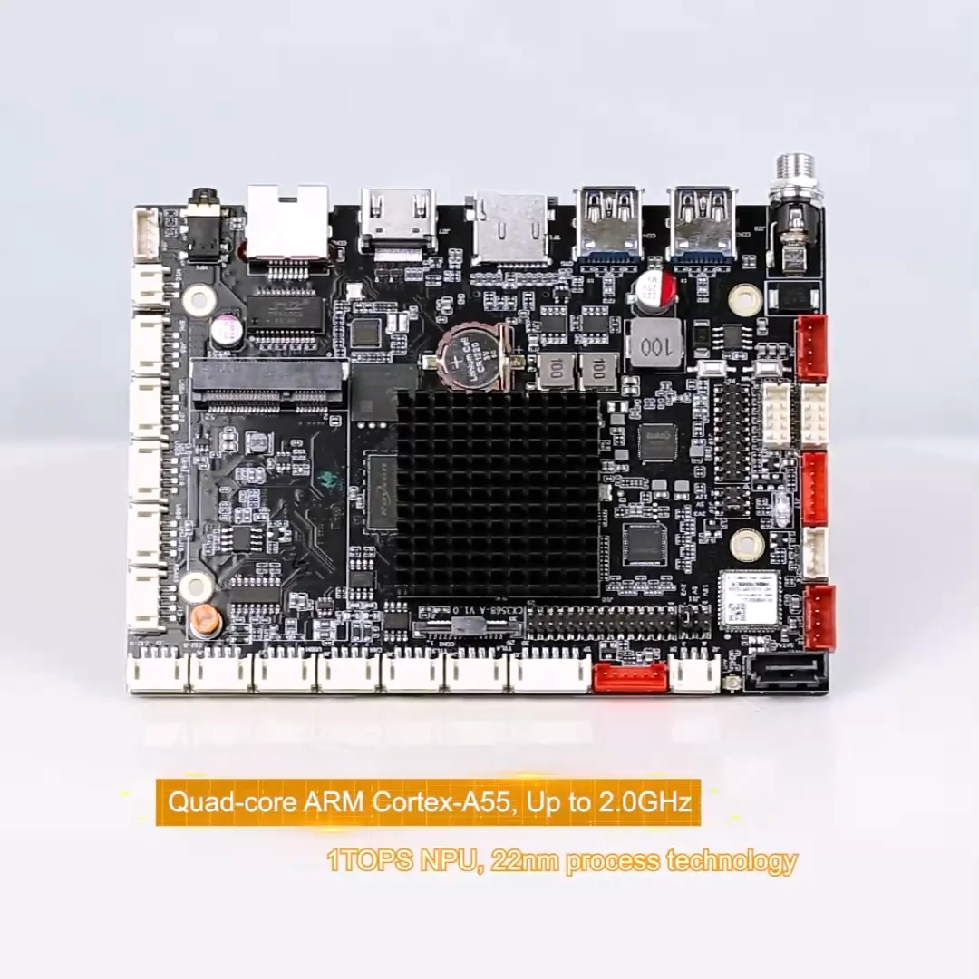 Rockchip Rk3568 Board 2gb 32gb Hdmi Lvds 4k Hd Lcd Android Digital ...