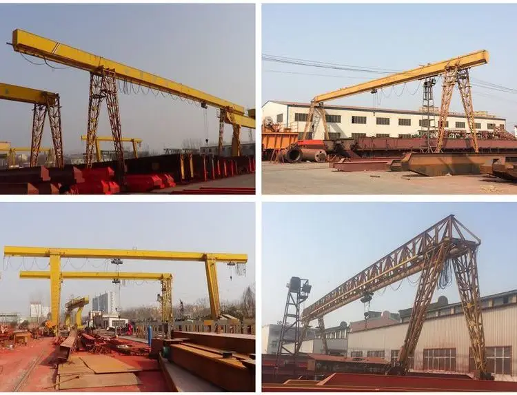 A Frame Rail Mounted Gantry Crane With Electric Wire Rope Hoist - Buy ...