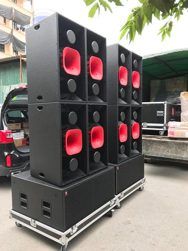 T.i Pro Audio Professional Long Distance Stage Sound Speaker Dual 15 ...
