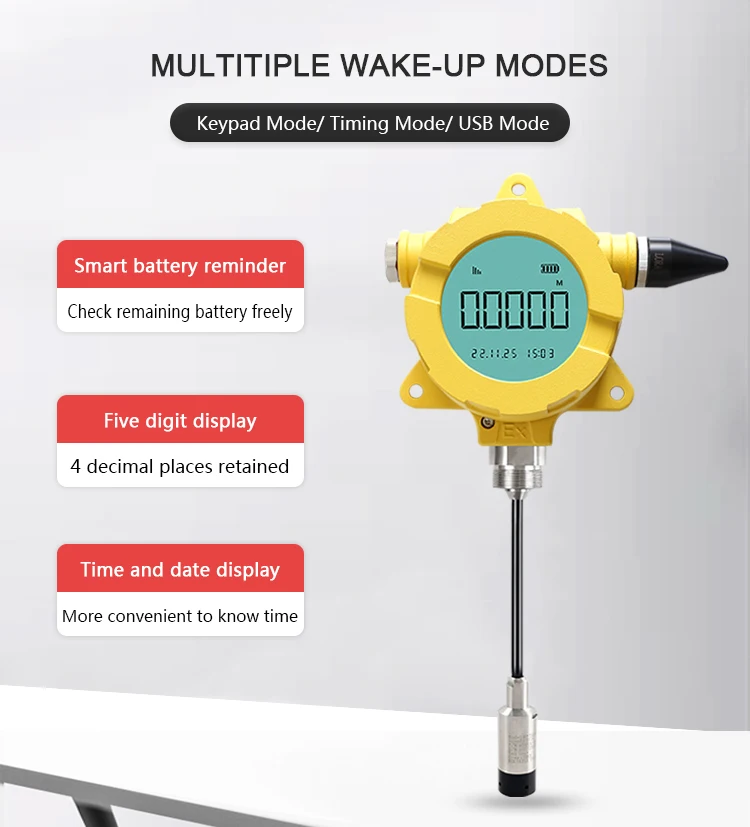 Holykell Lorawan Wireless Water Tank Level Indicator Sensor With Mobile ...